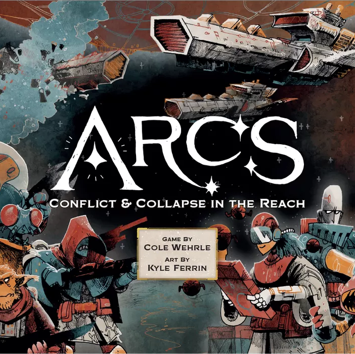 Arcs Board Game Accessories | 3D Printed | WOODNEQ