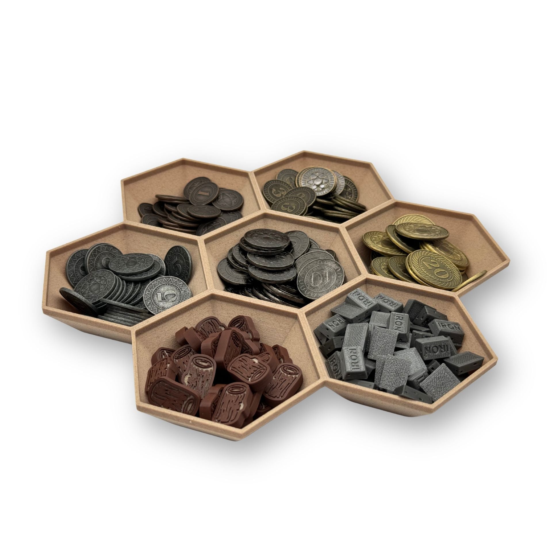 3D Printed Universal Game Trays - Stackable & Modular | JuntaDesign ...